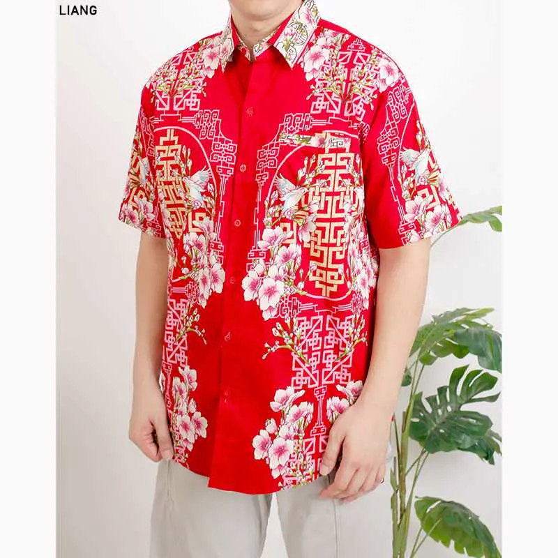 7 Inspirasi Kemeja Cheongsam Pria untuk Perayaan Imlek, Wajib Coba ...